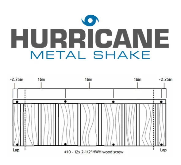 METAL SHAKE - TEK Industries